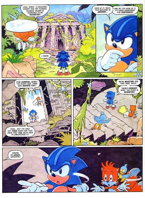 Sonic 3d Fleetway Adaptation R Sonicthehedgehog