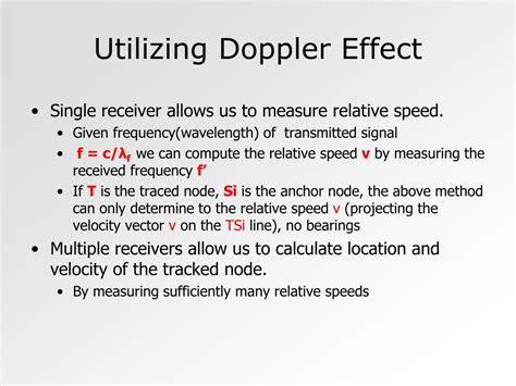 Ppt Tracking Mobile Nodes Using Rf Doppler Shifts Powerpoint