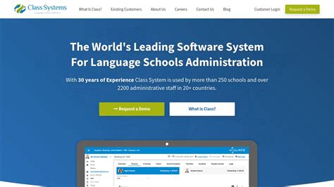 Class Systems The Worlds Leading Software System For Language Schools Administration
