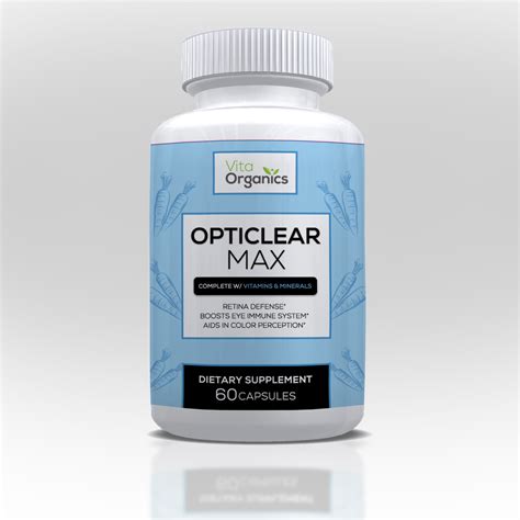 Opticlear Max Advanced Eye Supplement Vita Organics