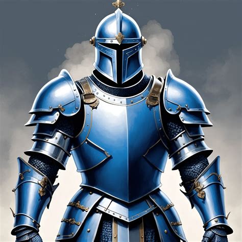 Blue Knight In Shining Armor Free Download Ai Scribbles