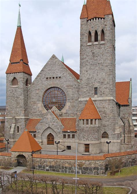 Archipictureeu Lars Sonck Tampere Cathedral