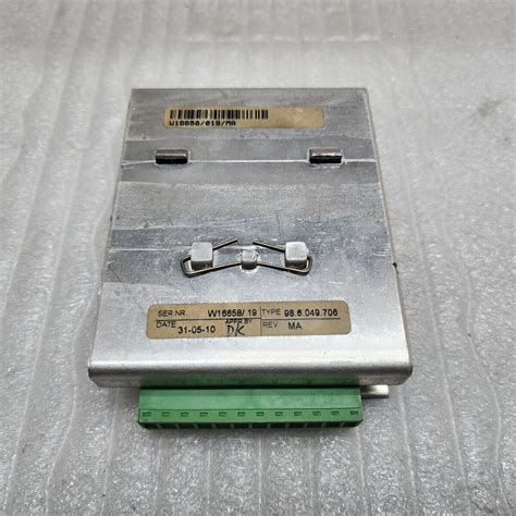 TERASAKI XP101 CONTROL PROCESSOR BOARD 98.6.049.706