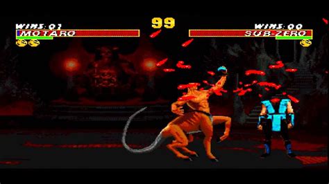 Mortal Kombat Trilogy Motaro Fatality 16 Youtube