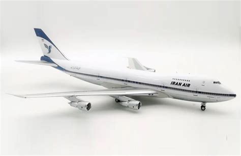 Iran Air Boeing 747 286 Ep Iah With Stand Inflight Art01747iah Scale 1