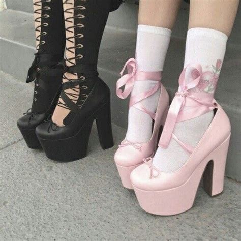 Black Pink Blackpink Heels High Heels Black Aesthetic Pink Aesthetic