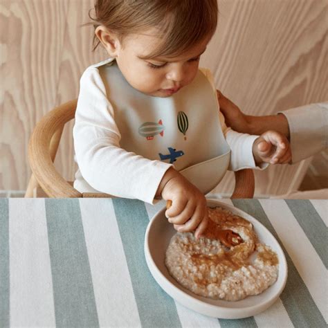 Liewood Tilda Printed Bib 2 Pack Aviator Ecru Feeding Weaning