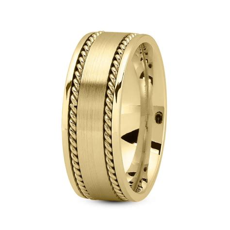 8mm Gold Wedding Band 60 Photos