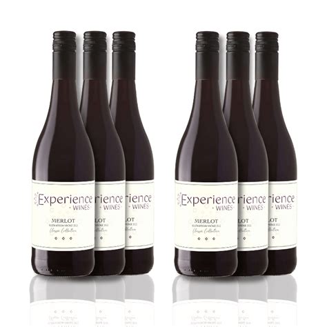 Merlot 2022 Case Of 6 Experience Wine Tasting