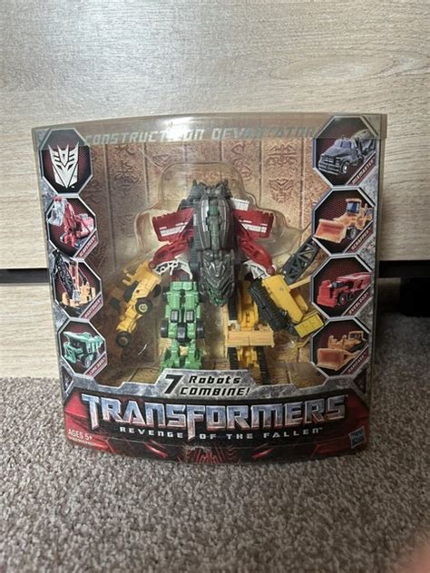 Transformers Revenge Of The Fallen Constructicon Devastator Legends Class 2009 £550 Picclick Uk