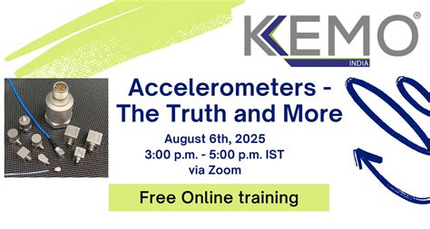 Free Online Training On Accelerometers Kemo India