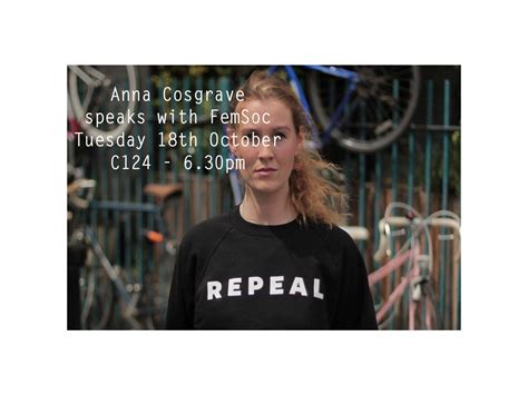 Femsoc Dcu Were Delighted To Welcome Anna Cosgrave The Facebook