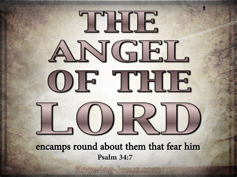 What Does Psalm 34 7 Mean
