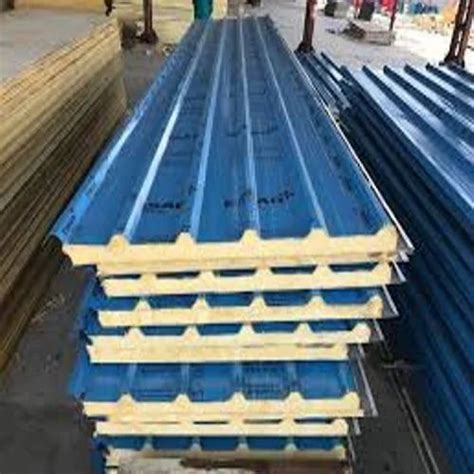 Jindal Color Coated Puff Sheet For Cold Insulation Thickness In Mm