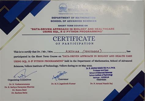 Kirthika Ravi On Linkedin Workshopcompletion Continuouslearning