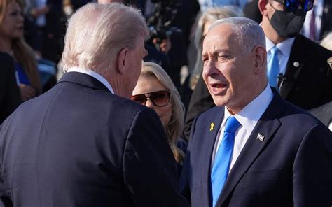 Trump Och Netanyahu Möts För Att Diskutera Gaza Göteborgs Posten