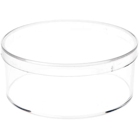 Pioneer Clear Containers 4 Round Plastic Storage Walmart Business