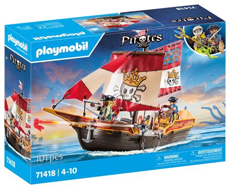 Playmobil Pirate Ship Toys And Games