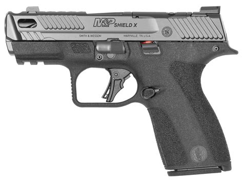 Smith And Wesson Mandp Pc Shield X Sub Compact 9mm Luger 15 1 3 60 Black