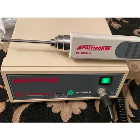 Polytron Pt 1300 D Mixer Homogenizer With Probe