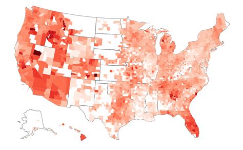 Python Show State Borders But Not County Borders On Us Choropleth Map