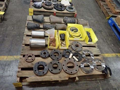 Lot Of Assorted Flange Strainer Valve And Steam Strainer Yellow Tag