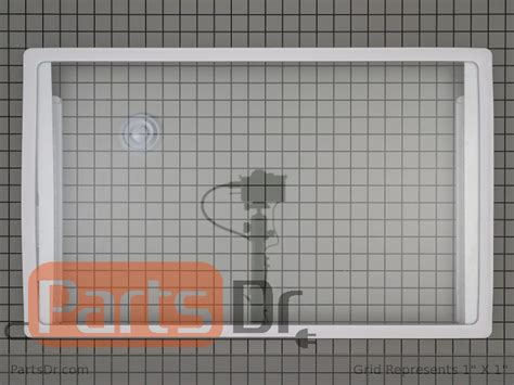 Wr71x27253 Ge Freezer Upper Shelf Assembly Parts Dr