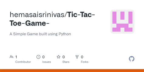 Github Hemasaisrinivastic Tac Toe Game A Simple Game Built Using Github Hemasaisrinivastic Tac Toe Game A Simple Game Built Using