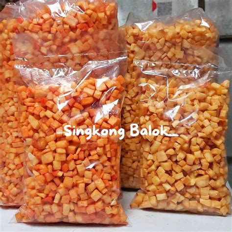 Cassava Blocks Cassava Chips Cassava Chips Balado Cassava Dice Shopee Malaysia