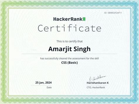 Css3 Frontenddeveloper Webdevelopment Certificationachievement