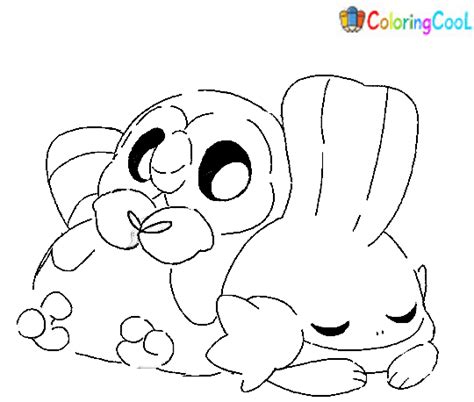 Pokemon Rowlet Image Coloring Pages Coloring Cool