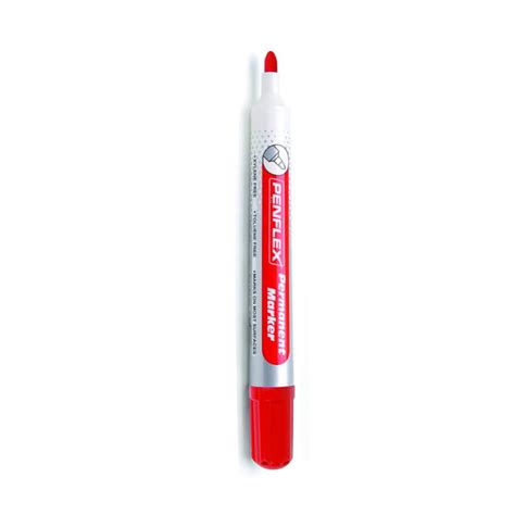 Penflex Permanent Marker Red Think Ink