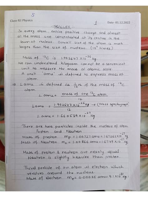 Physics Chapter 13 Notes Class Xii Pdf