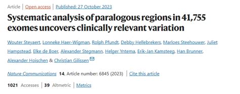 荷兰科学家揭示隐藏遗传变异的全新技术生物科技健康一线资讯
