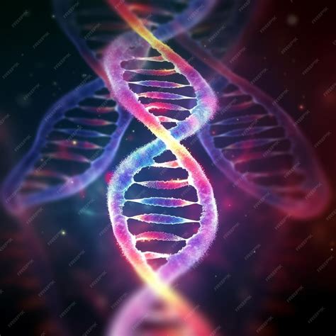 Premium Ai Image Dna Illustration