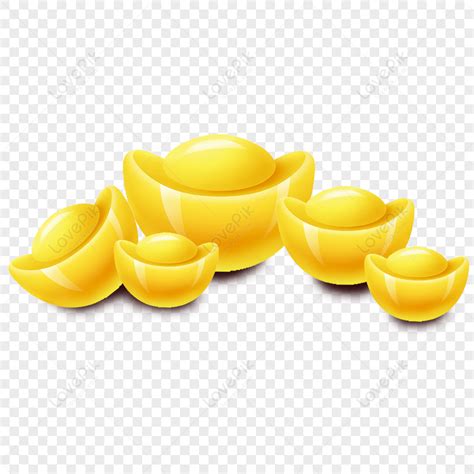 金元寶圖片素材 Psd圖片尺寸1000 × 1000px 高清圖案400969048