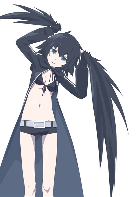 32zzz Black Rock Shooter Character Black Rock Shooter Steinsgate Highres 1girl Black