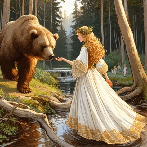 Princess And Bear By Innovatodev On Deviantart
