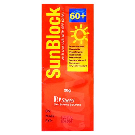 Sunblock 60 Uses Side Effects Price Online In Pakistan Dawaaipk