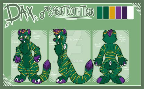 Dax Reference Sheet Commission By Sockune On Deviantart