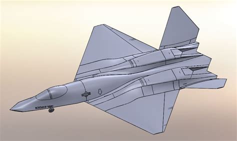 ️ 3d Data Of The Jet Fighter Yf23・ Stp File For 3d Printing・cults