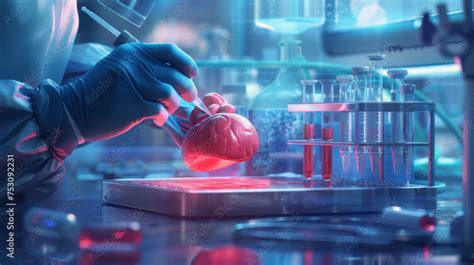 Inside A Biomedical Engineering Laboratory A Laboratory In Which Human