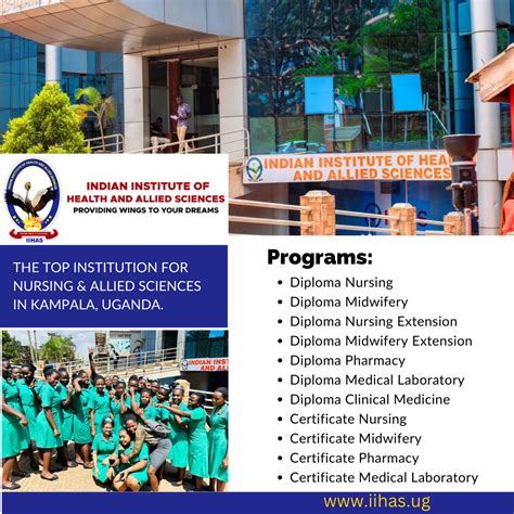Diploma And Certificate In Pharmacy Iihas Kampala Uganda