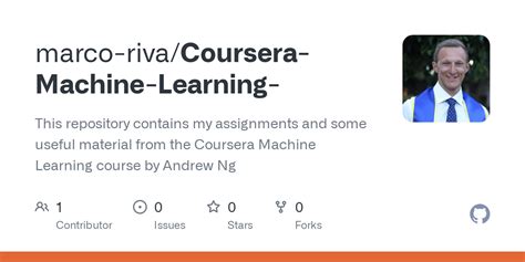 Github Marco Rivacoursera Machine Learning This Repository Contains My Assignments And Some