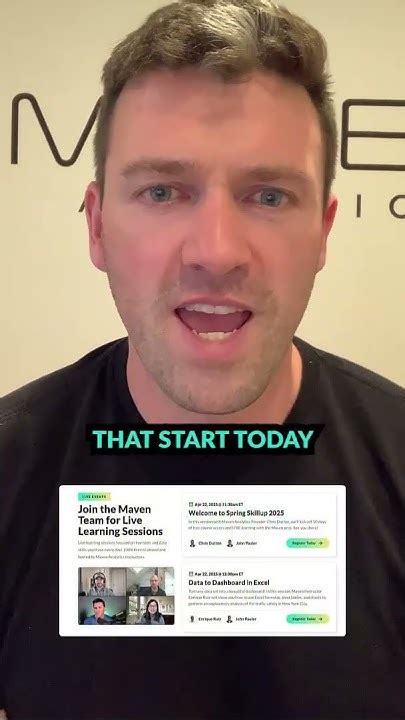 Free Data Courses Maven Analytics Spring Skillup Is Live Data Youtube