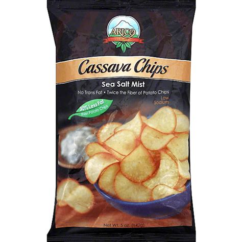 Arico Chips Cassava Sea Salt Mist Snacks Chips And Dips Kishmans Iga