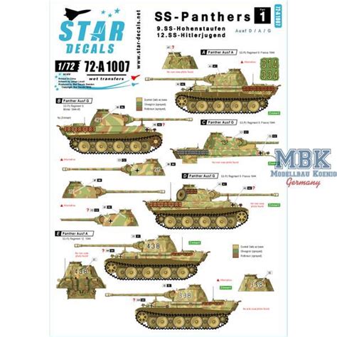 Ss Panthers 9 Ss Hohenstaufen And 12 Ss Hj
