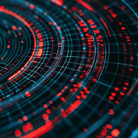 Abstract Digital Technology Background Art Print By Thatworksmedia Fy