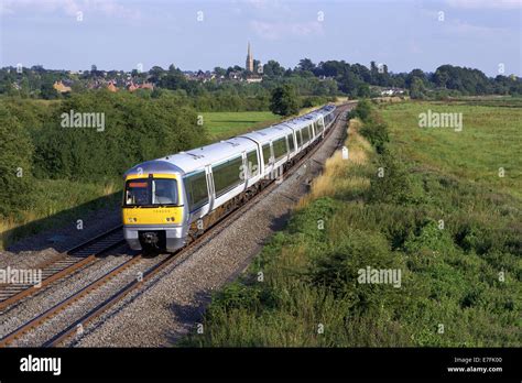 Ciltern Railways Class 168 No 168005 Passes Through Banbury With 1g60