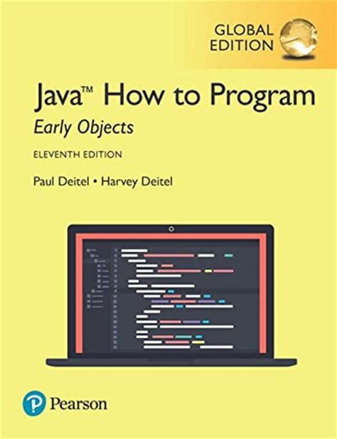 Java How To Program Early Objects Global Edition Paul J Deitel Harvey Deitel İthal Kitaplar